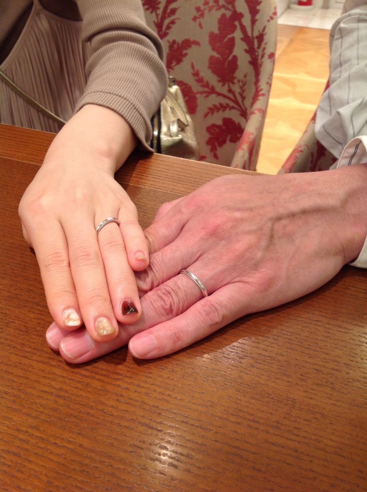 N＆T 様【TRECENTI(トレセンテ)】つけ心地が最高｜ 結婚指輪・婚約指輪の口コミならRingraph