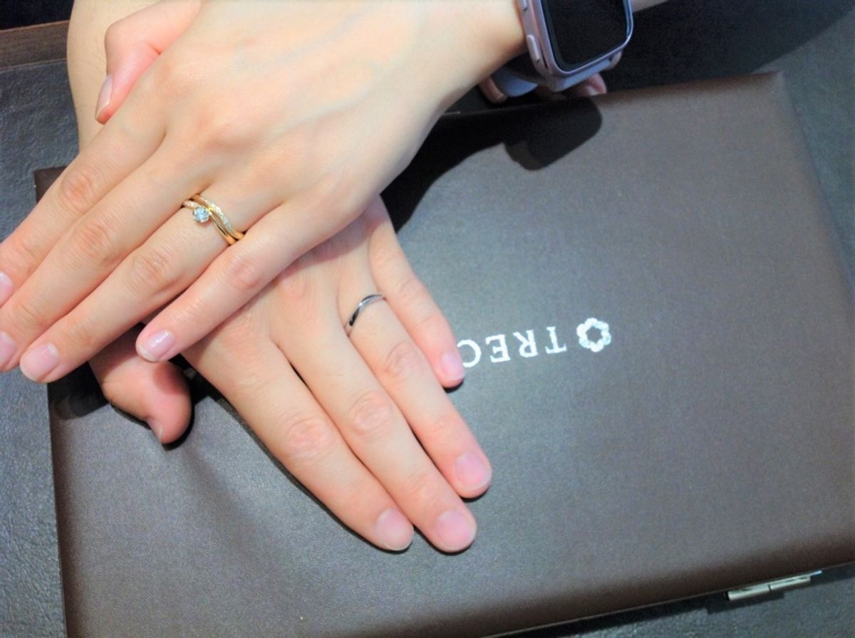 【Y.K様・F.S様】友人にもすすめたいですTRECENTI(トレセンテ)｜Ringraph(リングラフ)