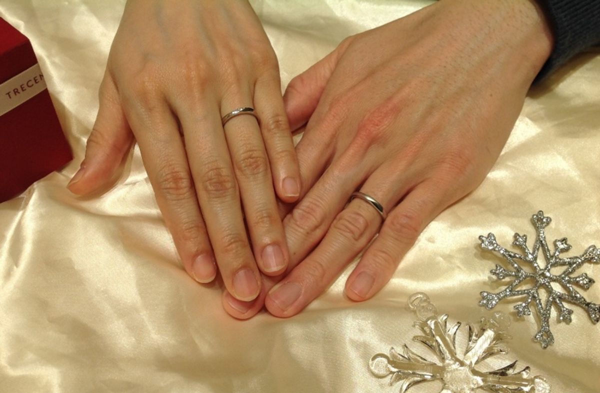T様、K様【TRECENTI(トレセンテ)】1番デザインが気に入りました☆｜ 結婚指輪・婚約指輪の口コミならRingraph