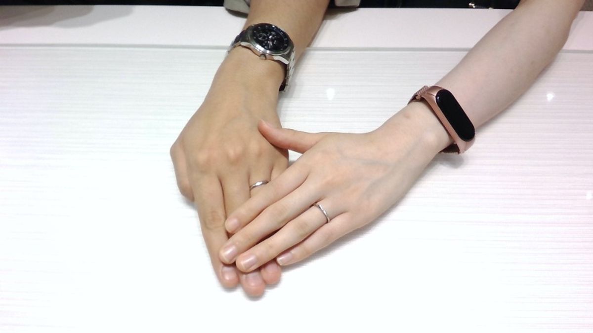 K様＆K様【TRECENTI(トレセンテ)】ご丁寧にありがとうございました｜ 結婚指輪・婚約指輪の口コミならRingraph