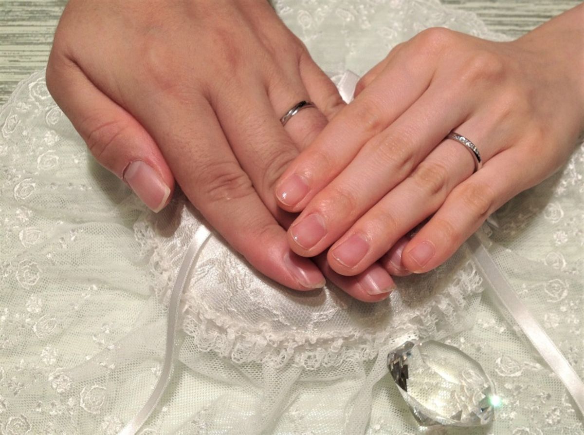 K様♡E様【TRECENTI(トレセンテ)】インスタグラムで見つけた指輪｜ 結婚指輪・婚約指輪の口コミならRingraph