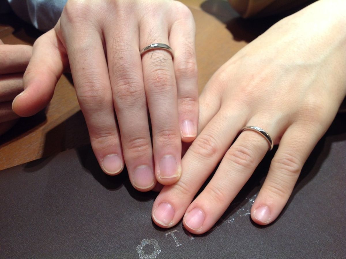 M.T様＆M.M様【TRECENTI(トレセンテ)】店員さんの接客が良かった｜ 結婚指輪・婚約指輪の口コミならRingraph
