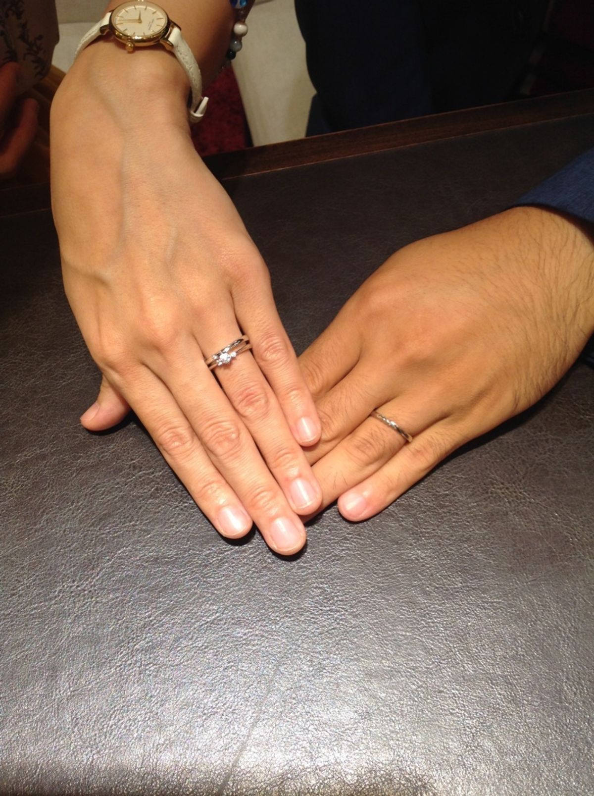 【A.N様＆M.K様】指輪のできあがりが楽しみです^^TRECENTI(トレセンテ)｜Ringraph(リングラフ)