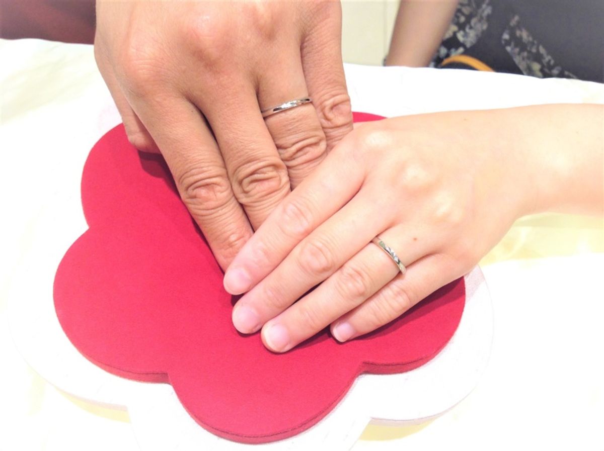 T様&M様【TRECENTI(トレセンテ)】専門店ならでは｜ 結婚指輪・婚約指輪の口コミならRingraph