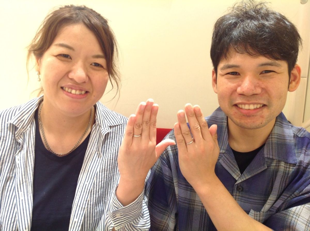 T様 M様【TRECENTI(トレセンテ)】楽しく購入することが出来ました｜ 結婚指輪・婚約指輪の口コミならRingraph