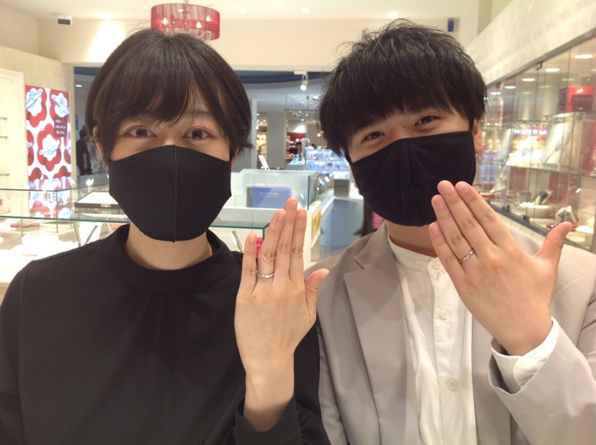 T様・A様【TRECENTI(トレセンテ)】素敵な指輪、ありがとうございました！｜ 結婚指輪・婚約指輪の口コミならRingraph