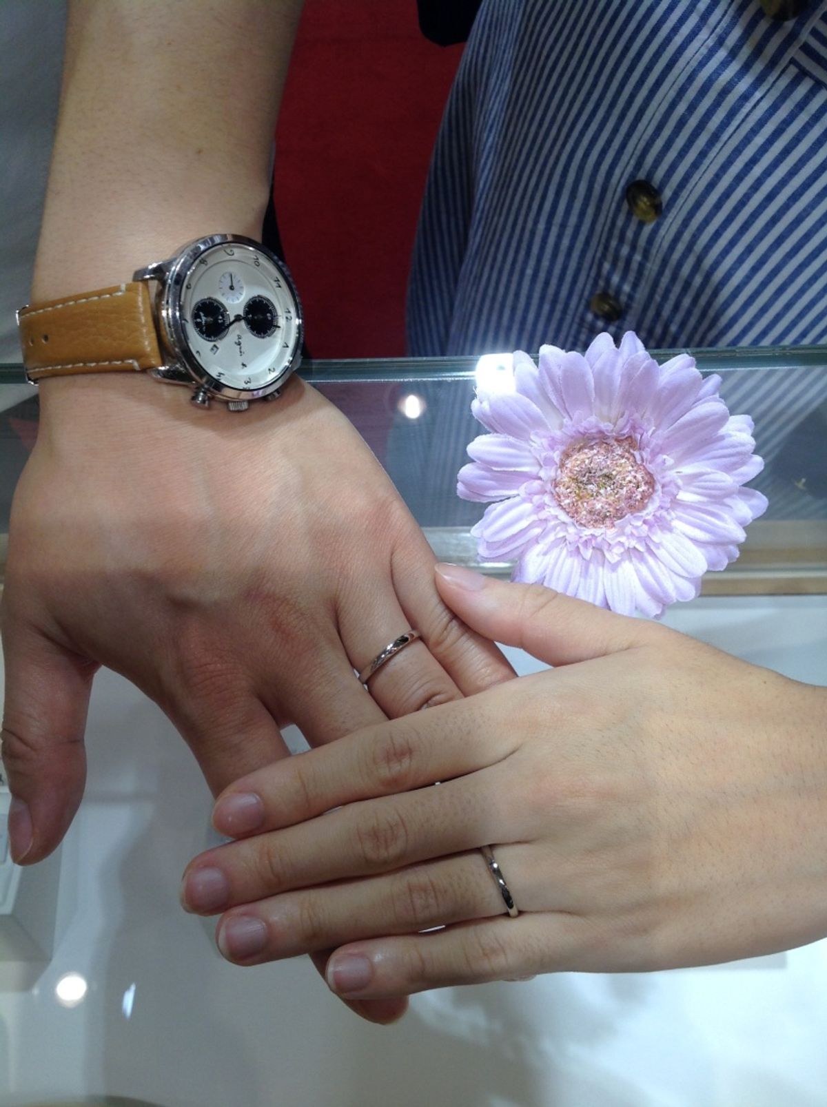 【T様、K様】着け心地の良さとアフターサービスの充実で安心できましたTRECENTI(トレセンテ)｜Ringraph(リングラフ)