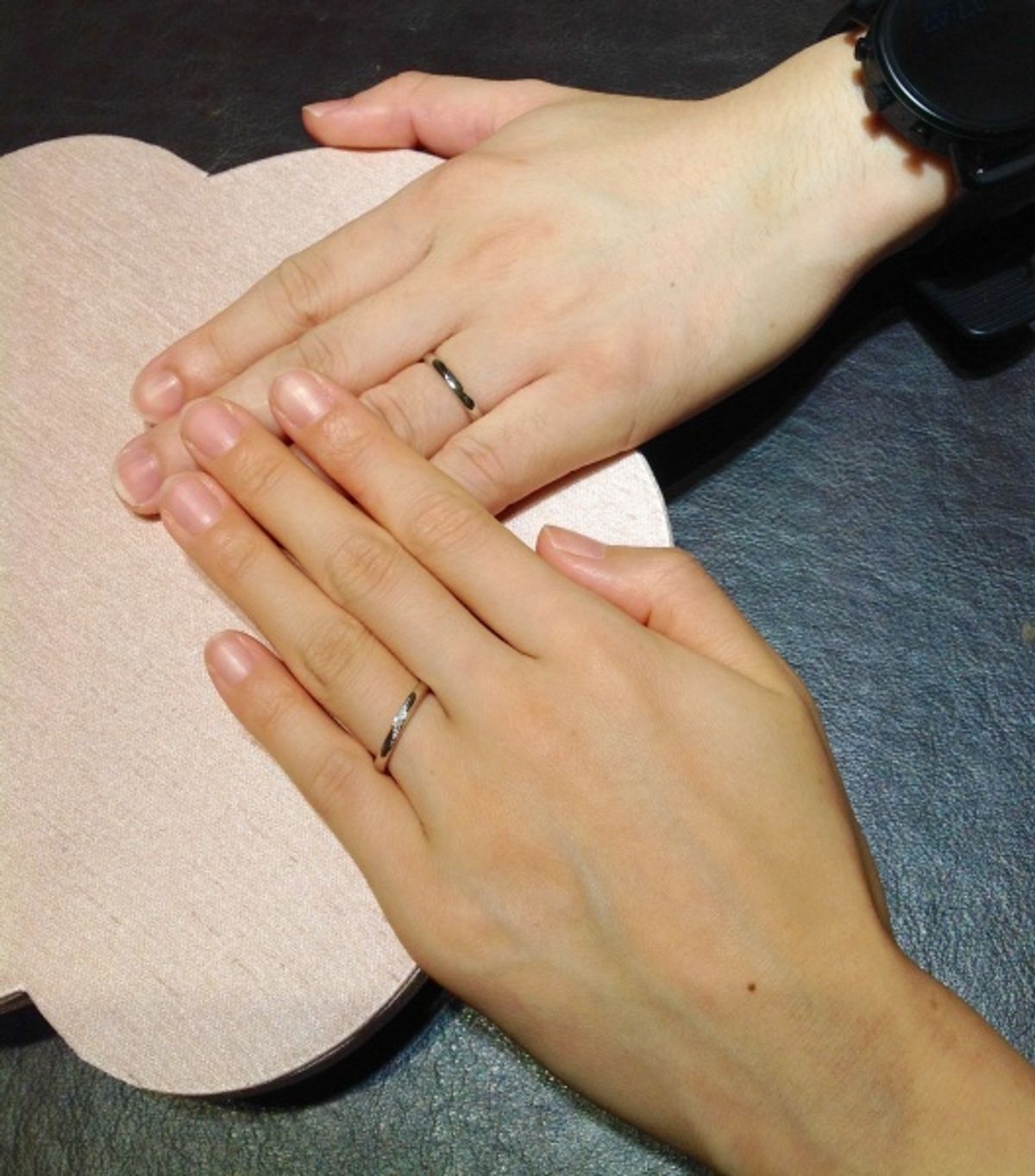 【K様・M様】つけ心地で決めました！TRECENTI(トレセンテ)｜Ringraph(リングラフ)