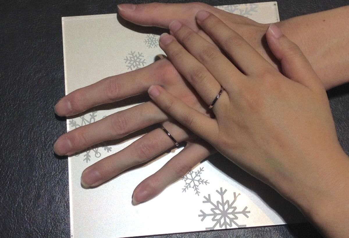 【M様、K様】素敵な指輪を紹介していただいてありがとうございますTRECENTI(トレセンテ)｜Ringraph(リングラフ)