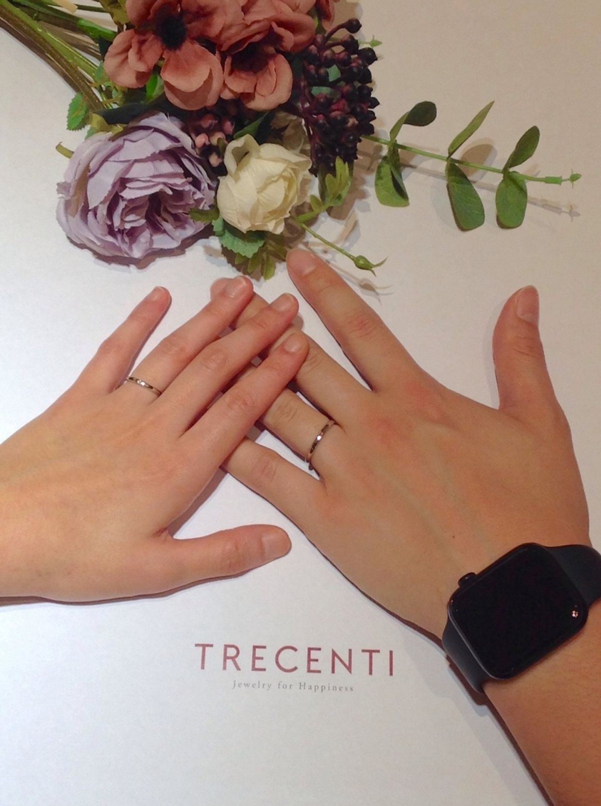 K様 A様【TRECENTI(トレセンテ)】つけ心地がよかったです｜ 結婚指輪・婚約指輪の口コミならRingraph