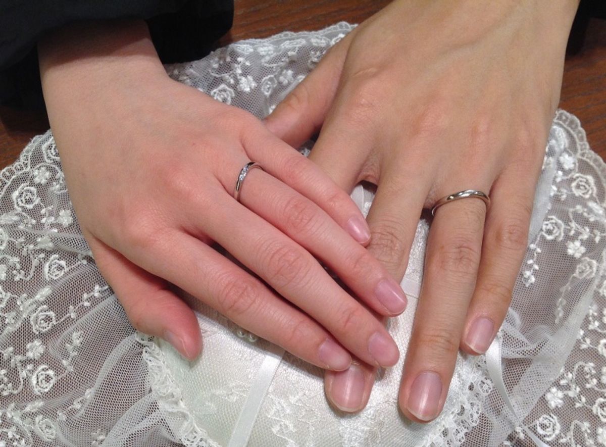 S様・K様【TRECENTI(トレセンテ)】気に入ったリングを購入することができ…｜ 結婚指輪・婚約指輪の口コミならRingraph
