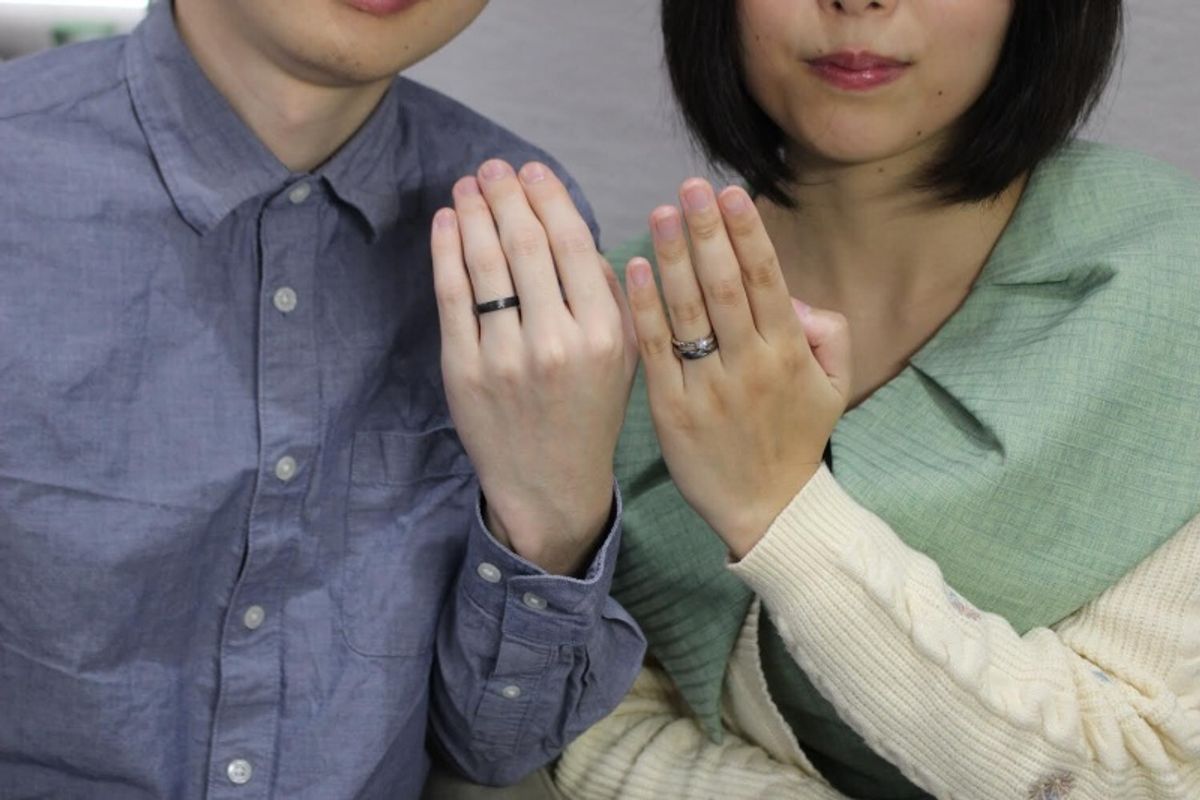 M・I様 K・K様【雅-miyabi- 】イメージをふくらませながら ワクワクして…｜ 結婚指輪・婚約指輪の口コミならRingraph