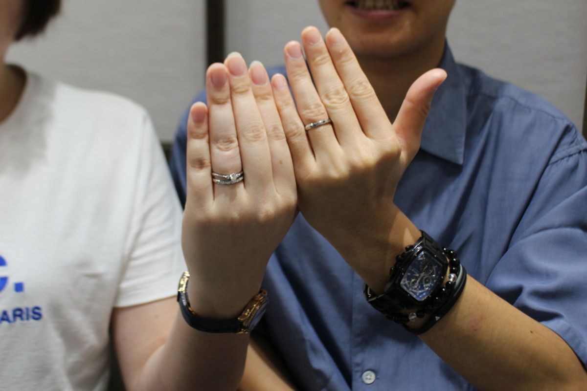 S/R様【雅-miyabi- 】大満足です｜ 結婚指輪・婚約指輪の口コミならRingraph