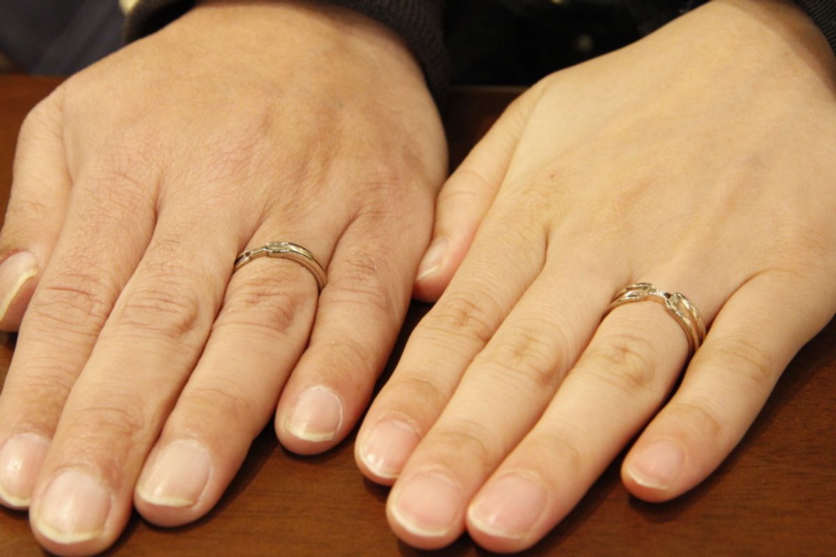 Hさま&Hさま【雅-miyabi- 】結婚指輪はココ!と決めていました。｜ 結婚指輪・婚約指輪の口コミならRingraph