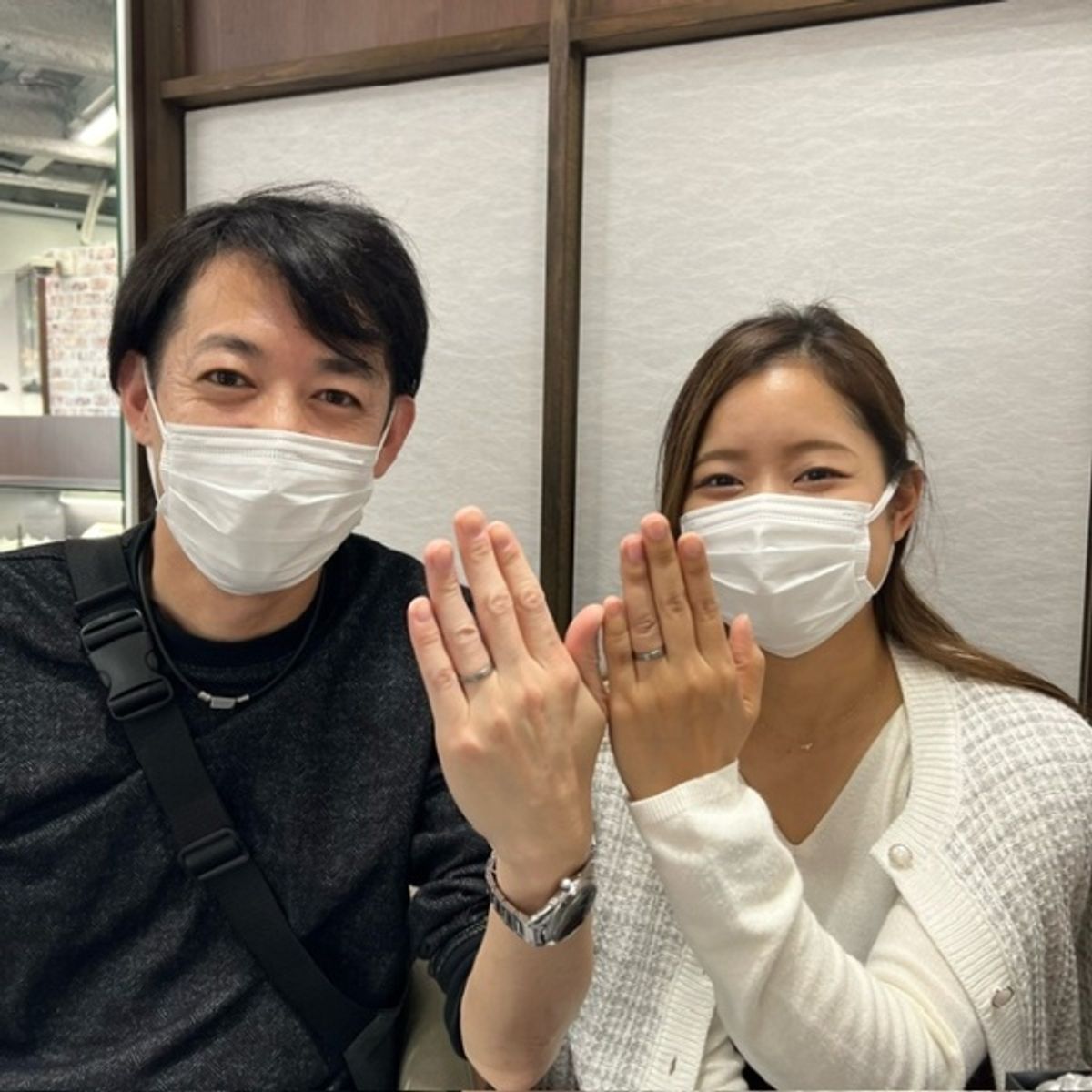 M＆T様【雅-miyabi- 】シンプル・マットを探してここに決めました。｜ 結婚指輪・婚約指輪の口コミならRingraph