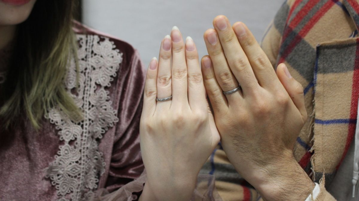 M.A様【雅-miyabi- 】仕上がりもきれいで満足です！｜ 結婚指輪・婚約指輪の口コミならRingraph