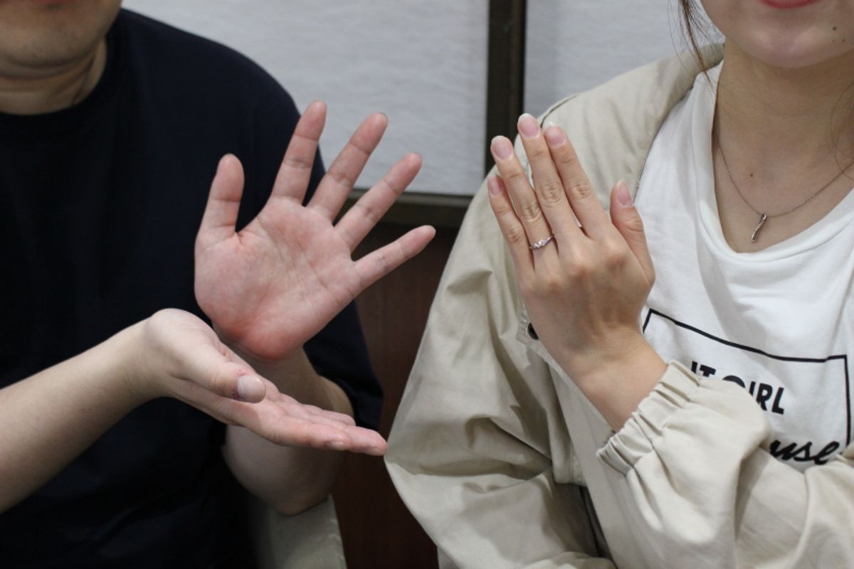 S・N様【雅-miyabi- 】自分に似合う指輪を一緒に探してくれました！｜ 結婚指輪・婚約指輪の口コミならRingraph