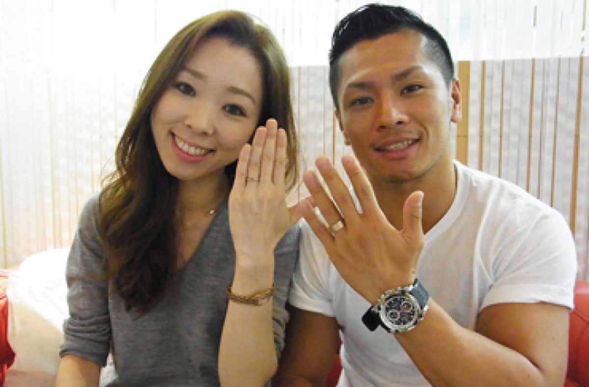 【H 様・S 様】もしオーダーメイドで悩んでいる方がいればアローデさん…Aroode(アローデ)｜Ringraph(リングラフ)