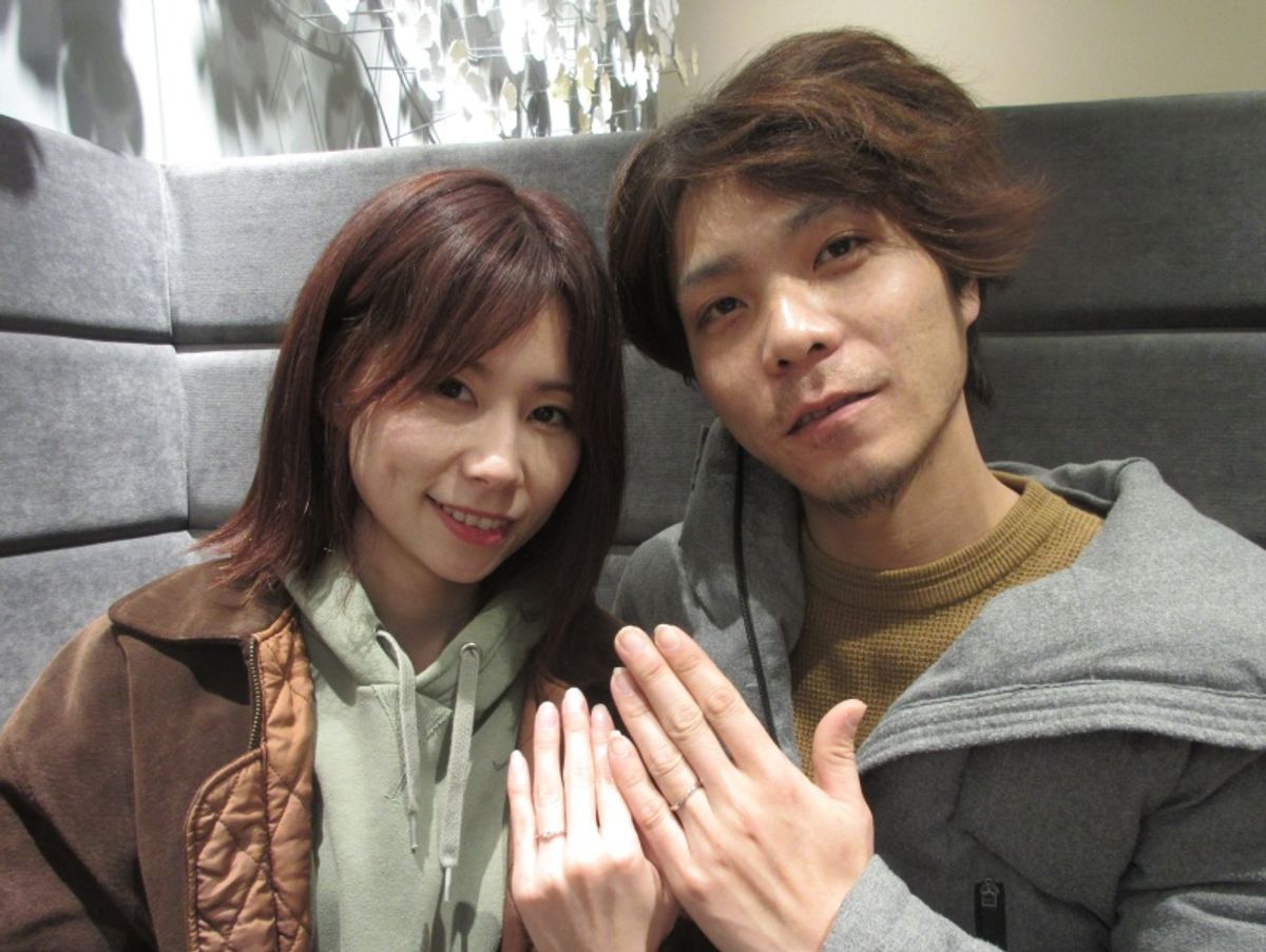 【J様＆M様】【鹿児島店】対応が丁寧でした！BIJOUPIKO(ビジュピコ)｜Ringraph(リングラフ)