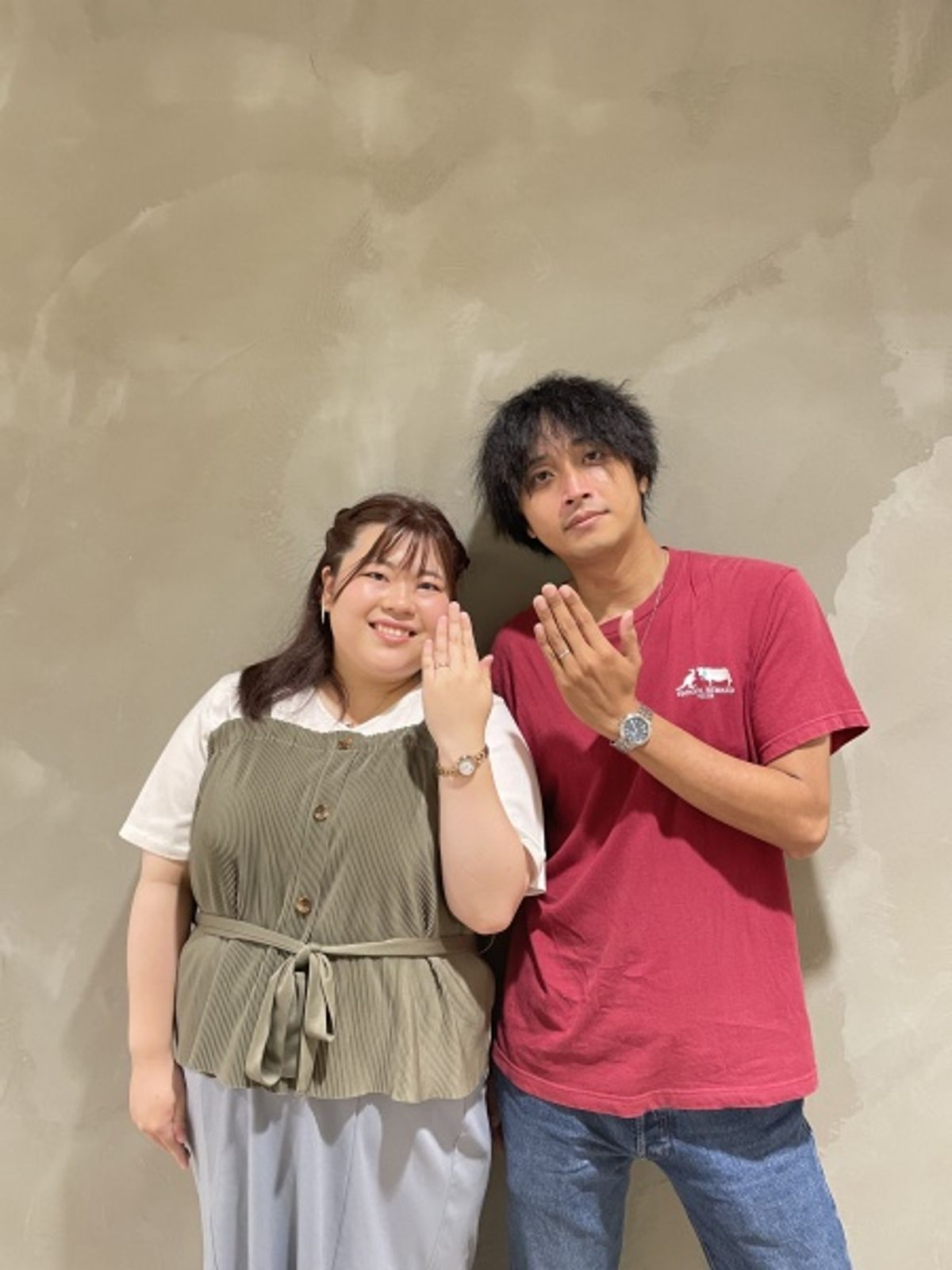 S.K様＆A.K様【BIJOUPIKO(ビジュピコ)】【なんばパークス店】ここで買うこ…｜ 結婚指輪・婚約指輪の口コミならRingraph