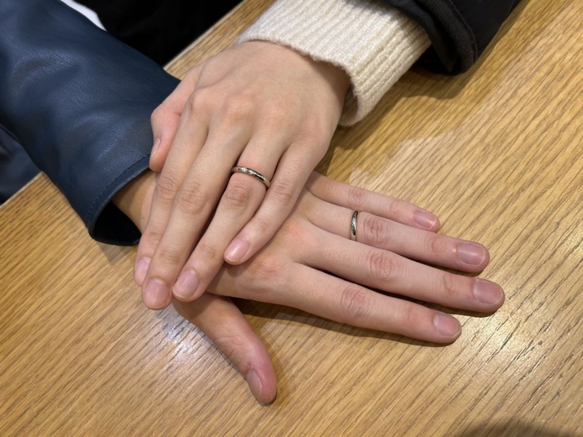 S.D様＆S.Y様【BIJOUPIKO(ビジュピコ)】【なんばパークス店】親切、丁寧な…｜ 結婚指輪・婚約指輪の口コミならRingraph