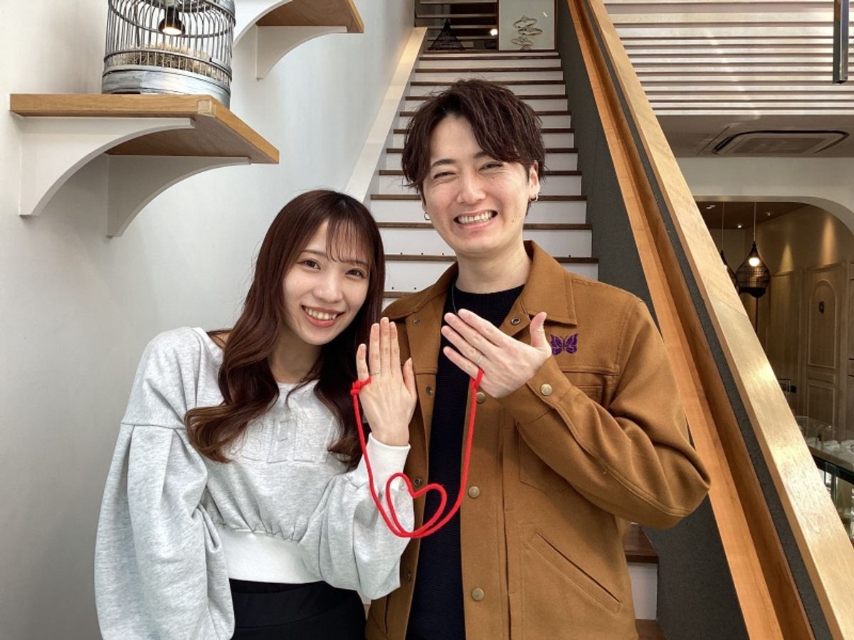 J様＆R様【BIJOUPIKO(ビジュピコ)】【福岡店】親身な対応！｜ 結婚指輪・婚約指輪の口コミならRingraph