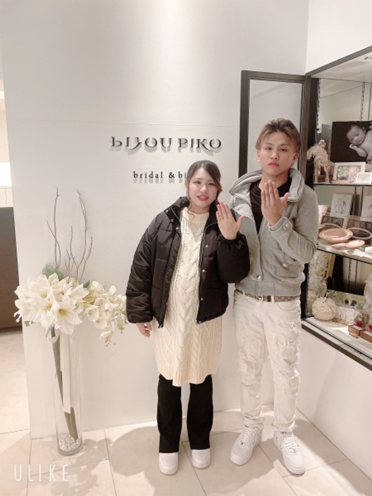 【H様♡S様】【京都店】大好きです！BIJOUPIKO(ビジュピコ)｜Ringraph(リングラフ)