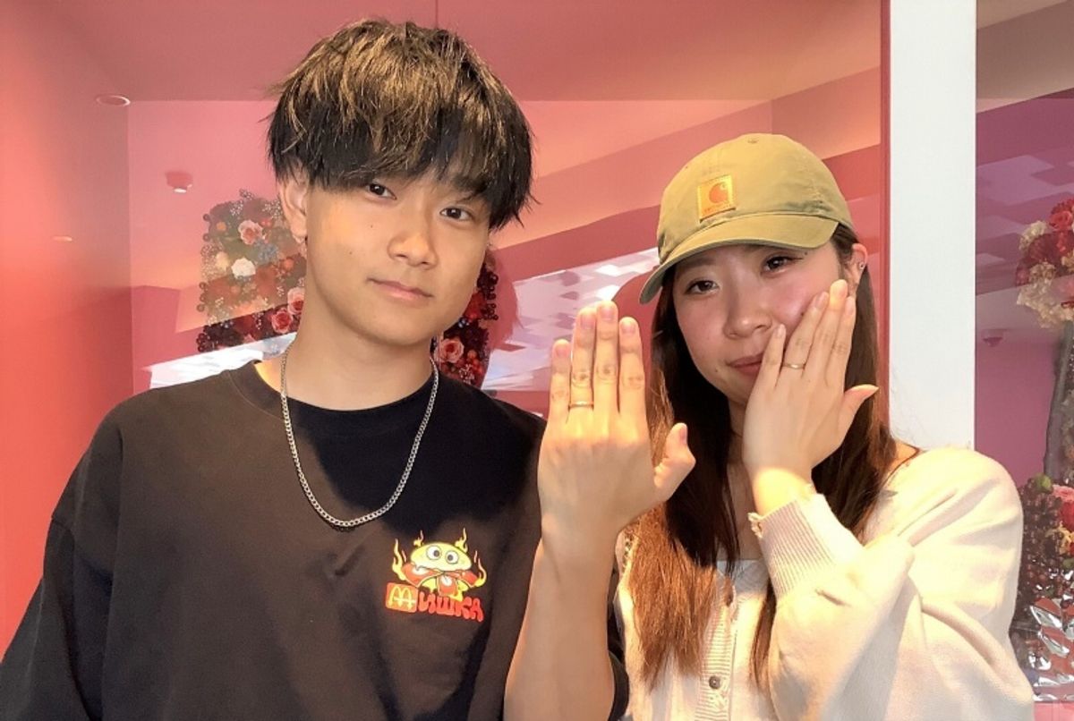 グエル様＆H＆M 様【BIJOUPIKO(ビジュピコ)】【福井店】指輪に似合う人生…｜ 結婚指輪・婚約指輪の口コミならRingraph