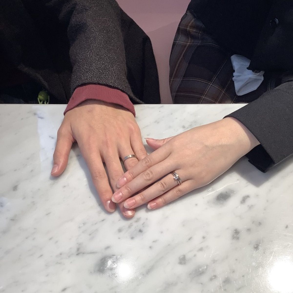 H様♡A様【BIJOUPIKO(ビジュピコ)】【松本店】とても素敵な指輪に出会えま…｜ 結婚指輪・婚約指輪の口コミならRingraph