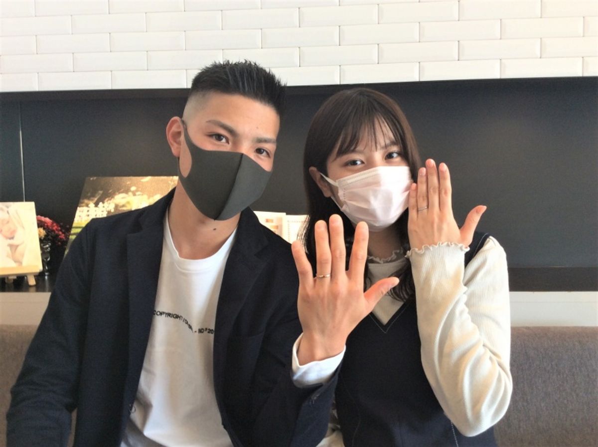 【K様♡S様】【福井店】感謝、感謝です。BIJOUPIKO(ビジュピコ)｜Ringraph(リングラフ)