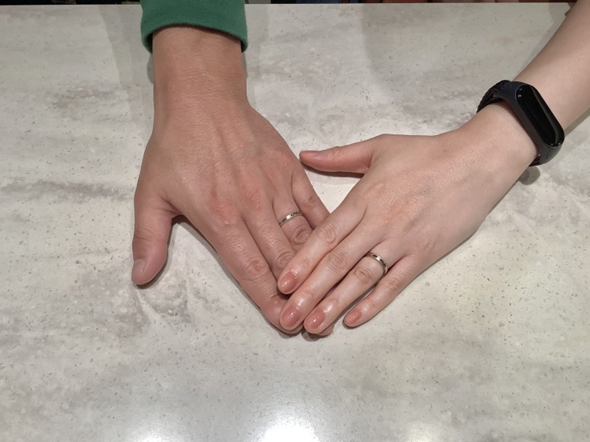 M様♡M様【BIJOUPIKO(ビジュピコ)】【松本店】こちらで購入できて良かった…｜ 結婚指輪・婚約指輪の口コミならRingraph