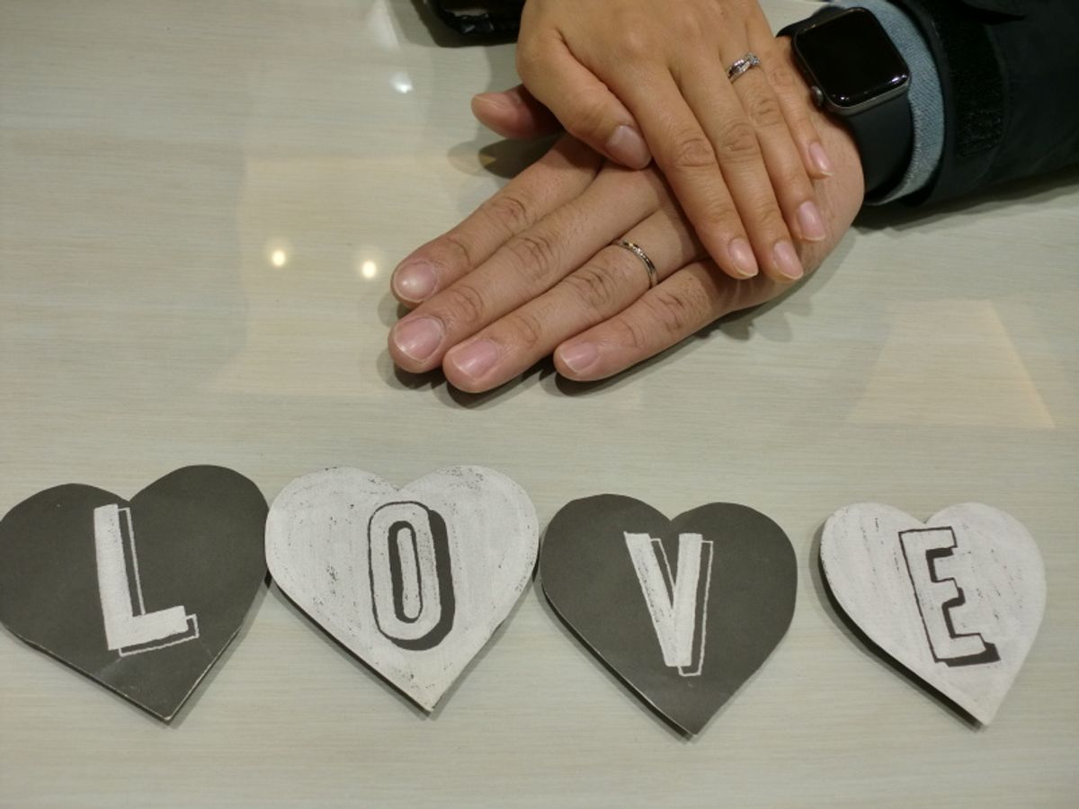 K様＆N様【BIJOUPIKO(ビジュピコ)】【長崎店】素敵な対応で良かったです♡｜ 結婚指輪・婚約指輪の口コミならRingraph