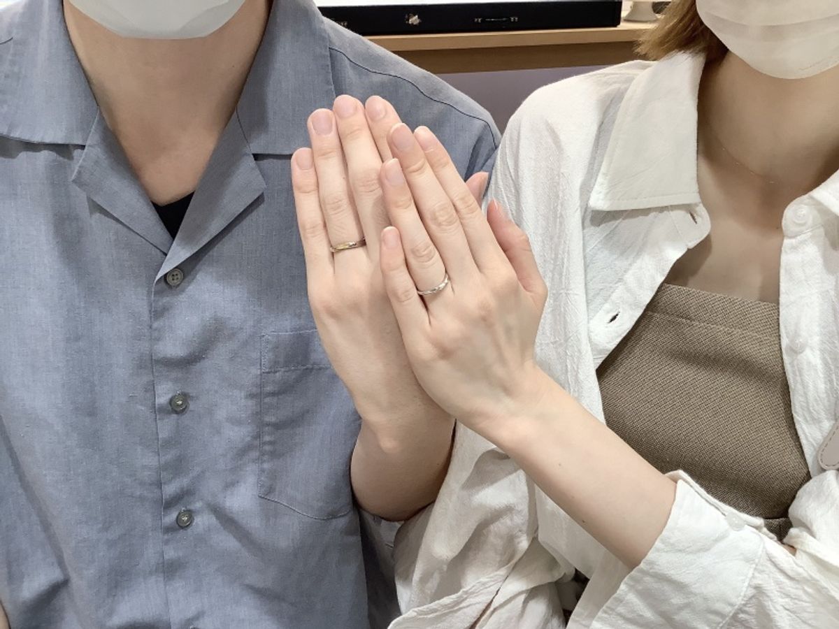 T様&K様【BIJOUPIKO(ビジュピコ)】【長崎店】ビジュピコにしてよかっ…｜ 結婚指輪・婚約指輪の口コミならRingraph