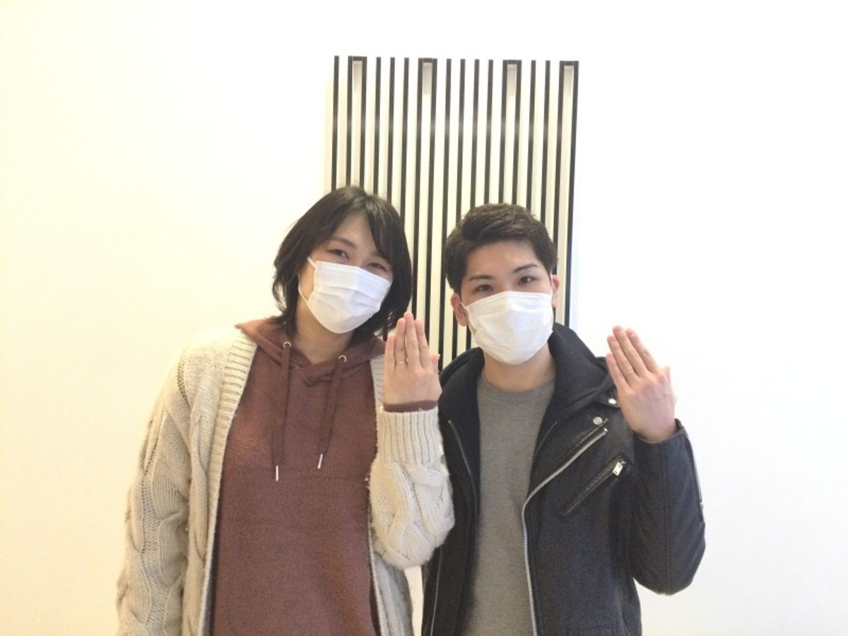 H・T様♡M・T様【BIJOUPIKO(ビジュピコ)】【京都店】BIJOUPIKOに出逢えてよ…｜ 結婚指輪・婚約指輪の口コミならRingraph