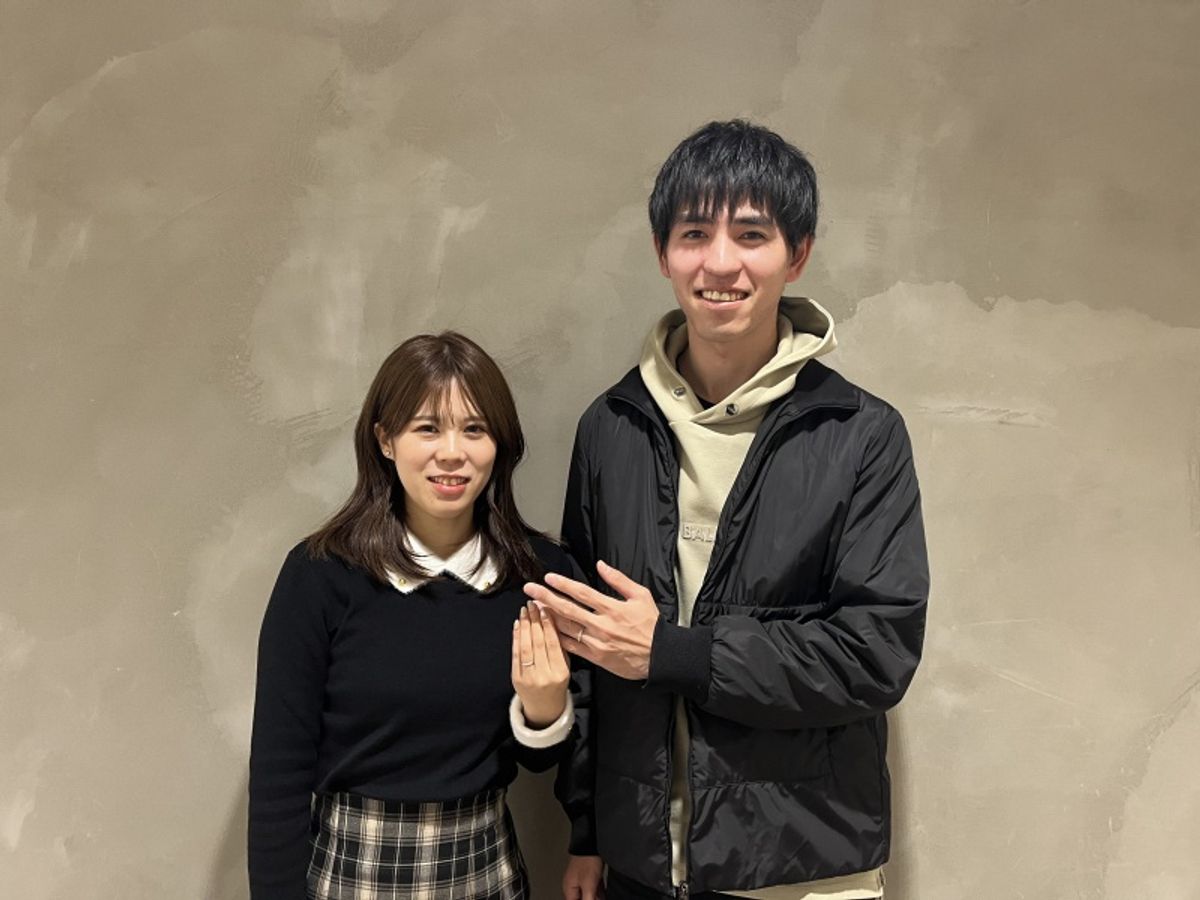 K.S様＆A.S様【BIJOUPIKO(ビジュピコ)】【なんばパークス店】お気に入りの…｜ 結婚指輪・婚約指輪の口コミならRingraph