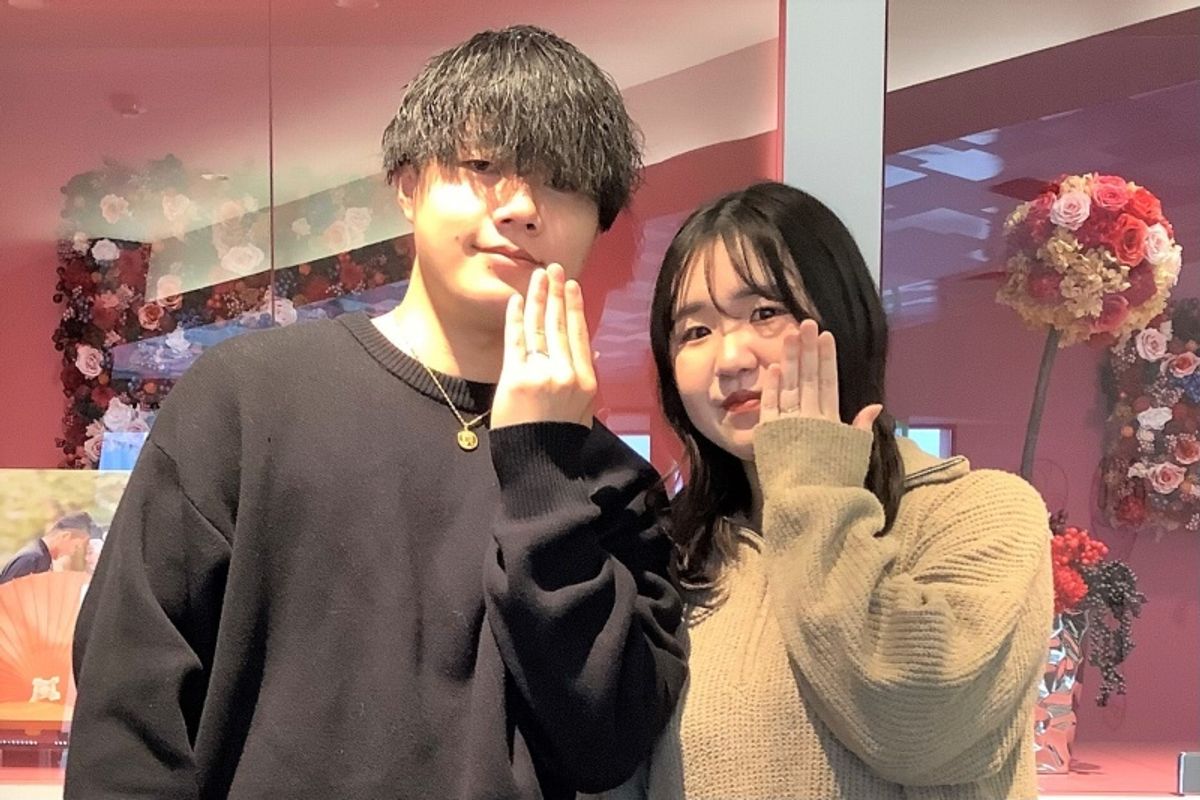 S.H様＆S.F様【BIJOUPIKO(ビジュピコ)】【福井店】スタッフさんの対応もと…｜ 結婚指輪・婚約指輪の口コミならRingraph