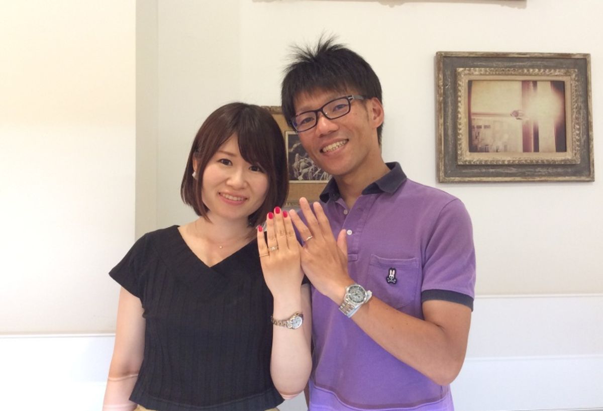 【K様＆K様】本当にありがとうございました。BIJOUPIKO(ビジュピコ)｜Ringraph(リングラフ)