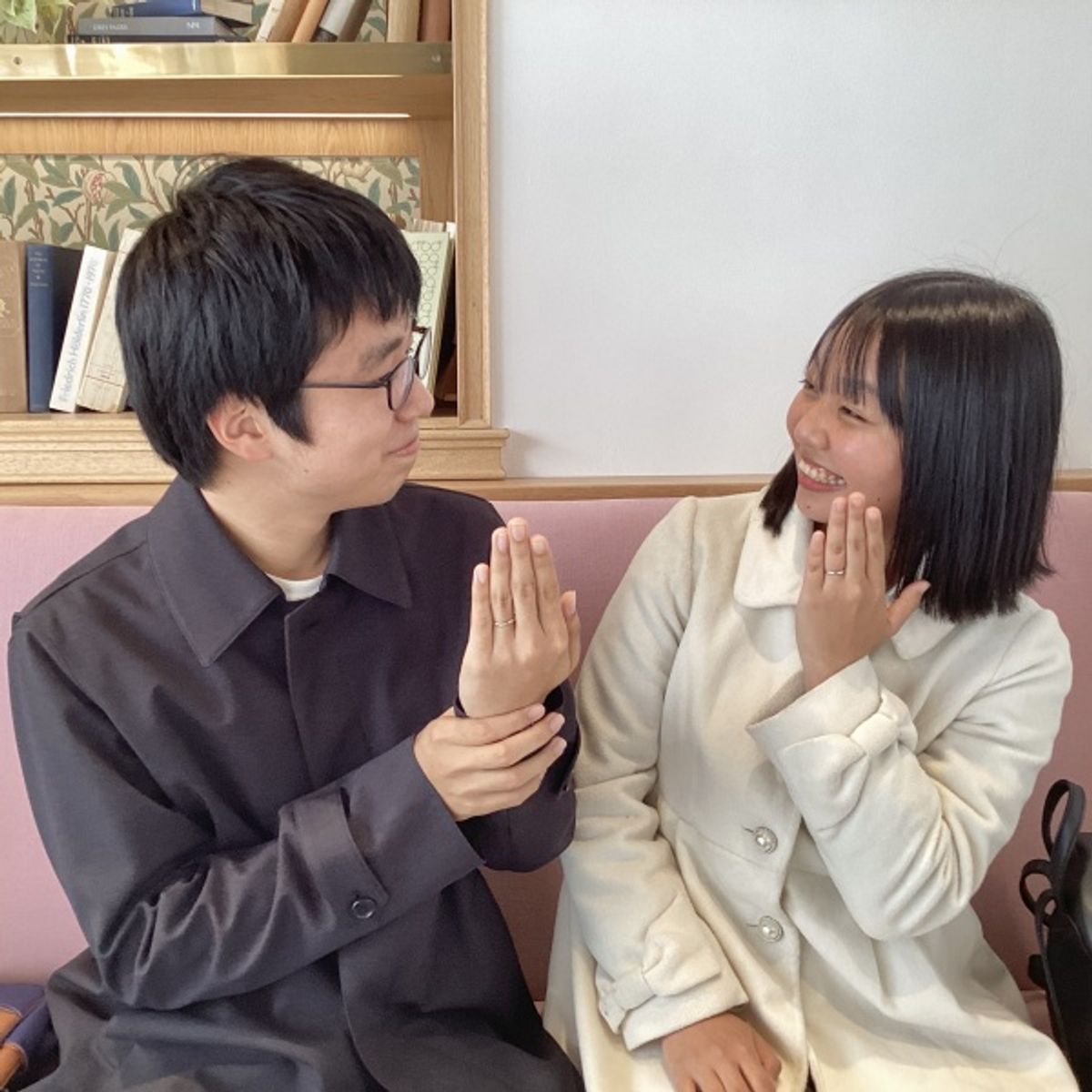 K様♡N様【BIJOUPIKO(ビジュピコ)】【松本店】大切にします♡｜ 結婚指輪・婚約指輪の口コミならRingraph