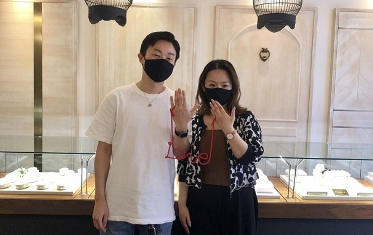 【Y様＆T様】【福岡店】楽しく指輪を選ぶことができました！BIJOUPIKO(ビジュピコ)｜Ringraph(リングラフ)