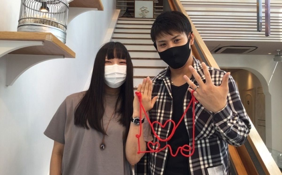 S様＆M様【BIJOUPIKO(ビジュピコ)】【福岡店】満足のいくものを選ぶことが…｜ 結婚指輪・婚約指輪の口コミならRingraph