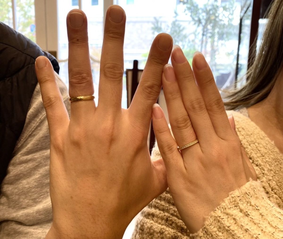 N様＆M様【BIJOUPIKO(ビジュピコ)】【ビジュピコ鳥取店】キレイな仕上がり…｜ 結婚指輪・婚約指輪の口コミならRingraph