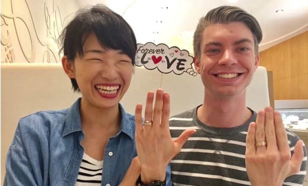 G様・M様【BIJOUPIKO(ビジュピコ)】素敵なサプライズプロポーズをありがと…｜ 結婚指輪・婚約指輪の口コミならRingraph