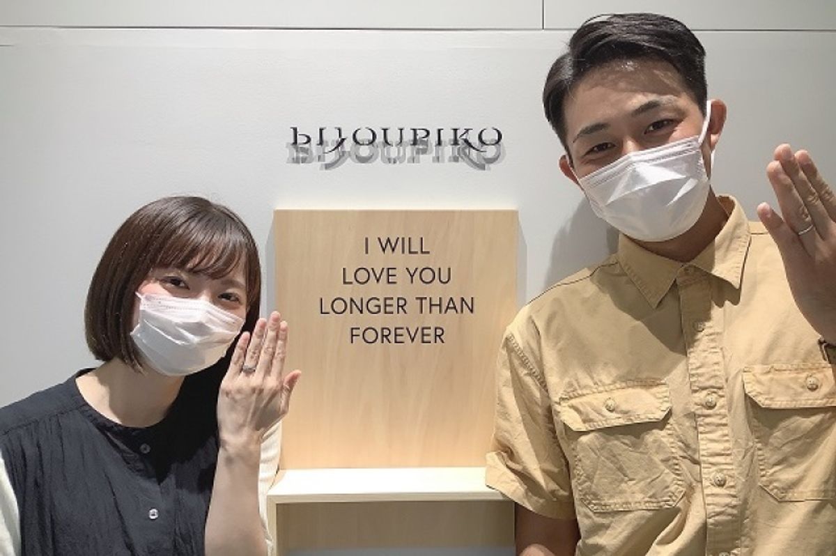 【T様＆M様】【宮崎店】一生の思い出になりました!!BIJOUPIKO(ビジュピコ)｜Ringraph(リングラフ)