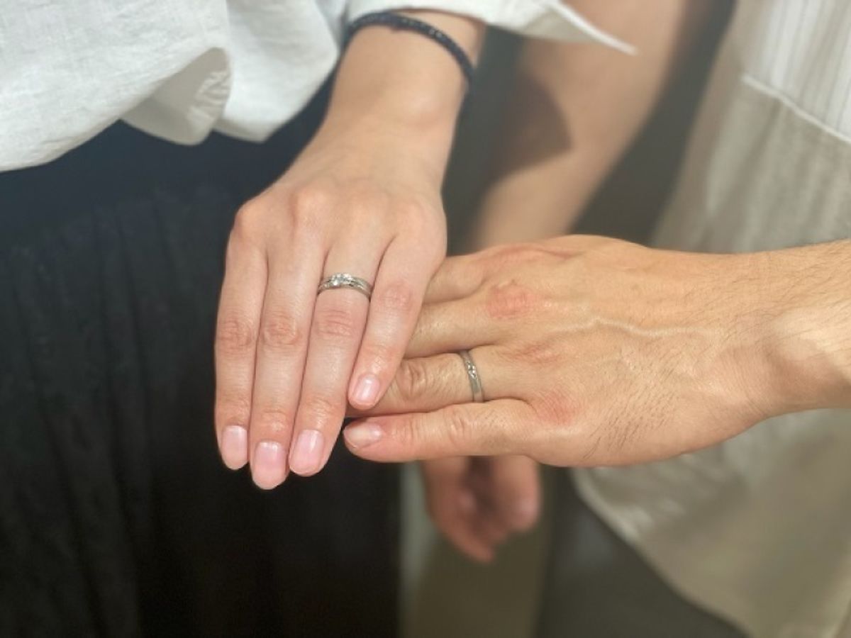N.K様＆M.M様【BIJOUPIKO(ビジュピコ)】【なんばパークス店】即決しました…｜ 結婚指輪・婚約指輪の口コミならRingraph