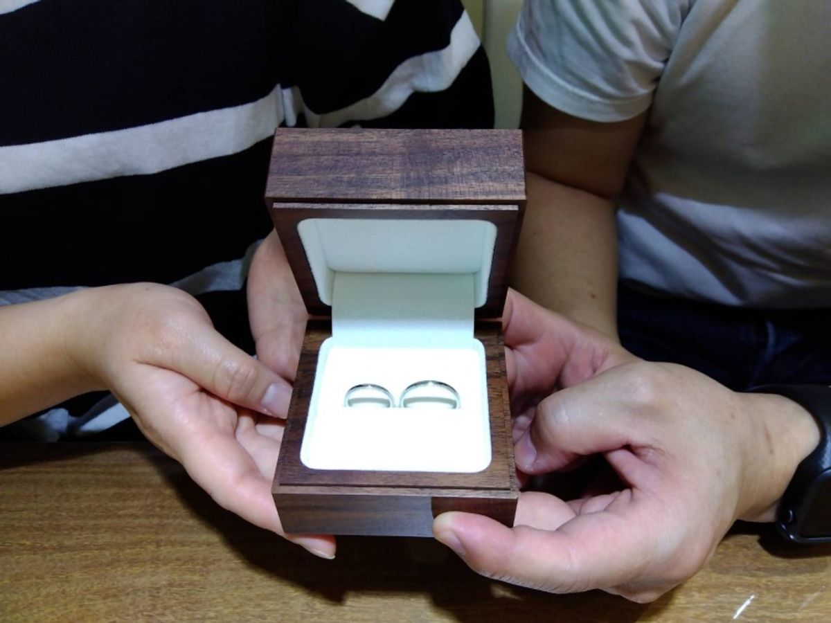 A様♡H様【BIJOUPIKO(ビジュピコ)】【大分店】好みのものが見つかって満足…｜ 結婚指輪・婚約指輪の口コミならRingraph