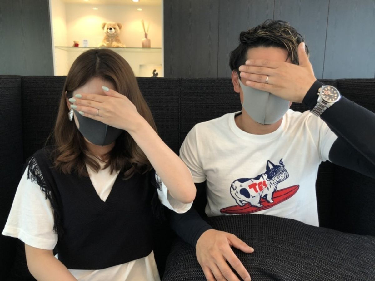 N様＆S様【BIJOUPIKO(ビジュピコ)】【神戸店】とても感謝しています♡｜ 結婚指輪・婚約指輪の口コミならRingraph