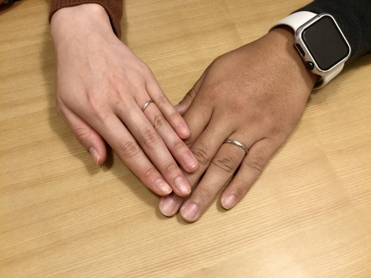 〜T.H様♡M.N様〜【BIJOUPIKO(ビジュピコ)】【ダイヤモンド金沢店】理想の…｜ 結婚指輪・婚約指輪の口コミならRingraph