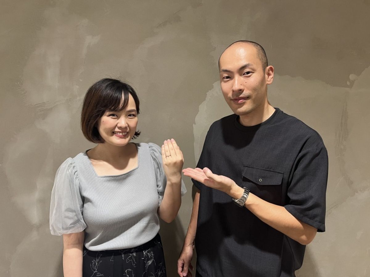 K.O様＆M.H様【BIJOUPIKO(ビジュピコ)】【なんばパークス店】婚約指輪を探…｜ 結婚指輪・婚約指輪の口コミならRingraph