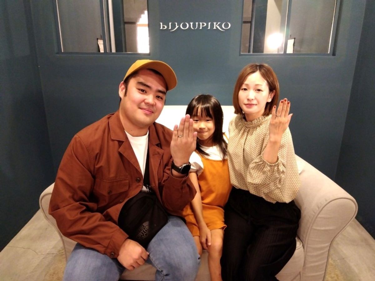 R様♡A様【BIJOUPIKO(ビジュピコ)】【小倉店】とても温かい気持ちになりま…｜ 結婚指輪・婚約指輪の口コミならRingraph