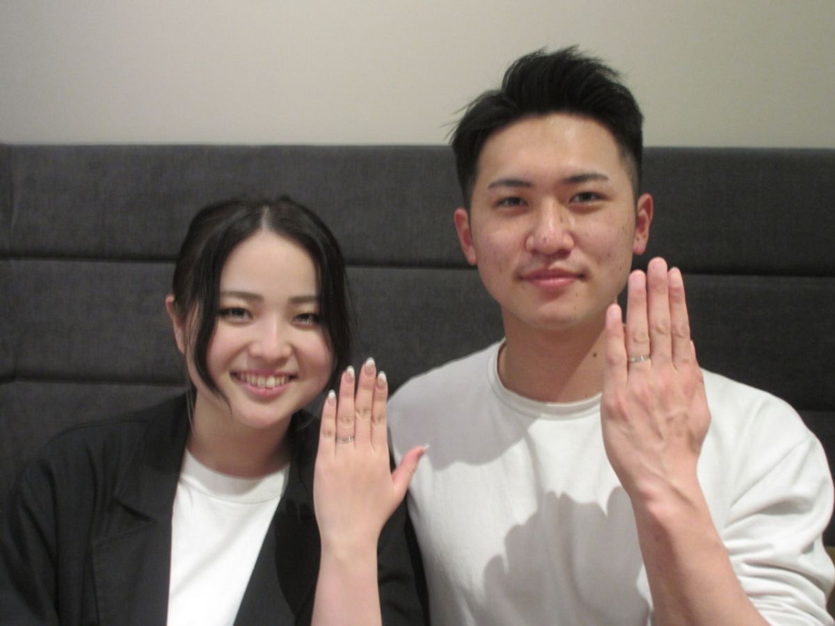 S様＆S様【BIJOUPIKO(ビジュピコ)】【鹿児島店】巡り合う｜ 結婚指輪・婚約指輪の口コミならRingraph